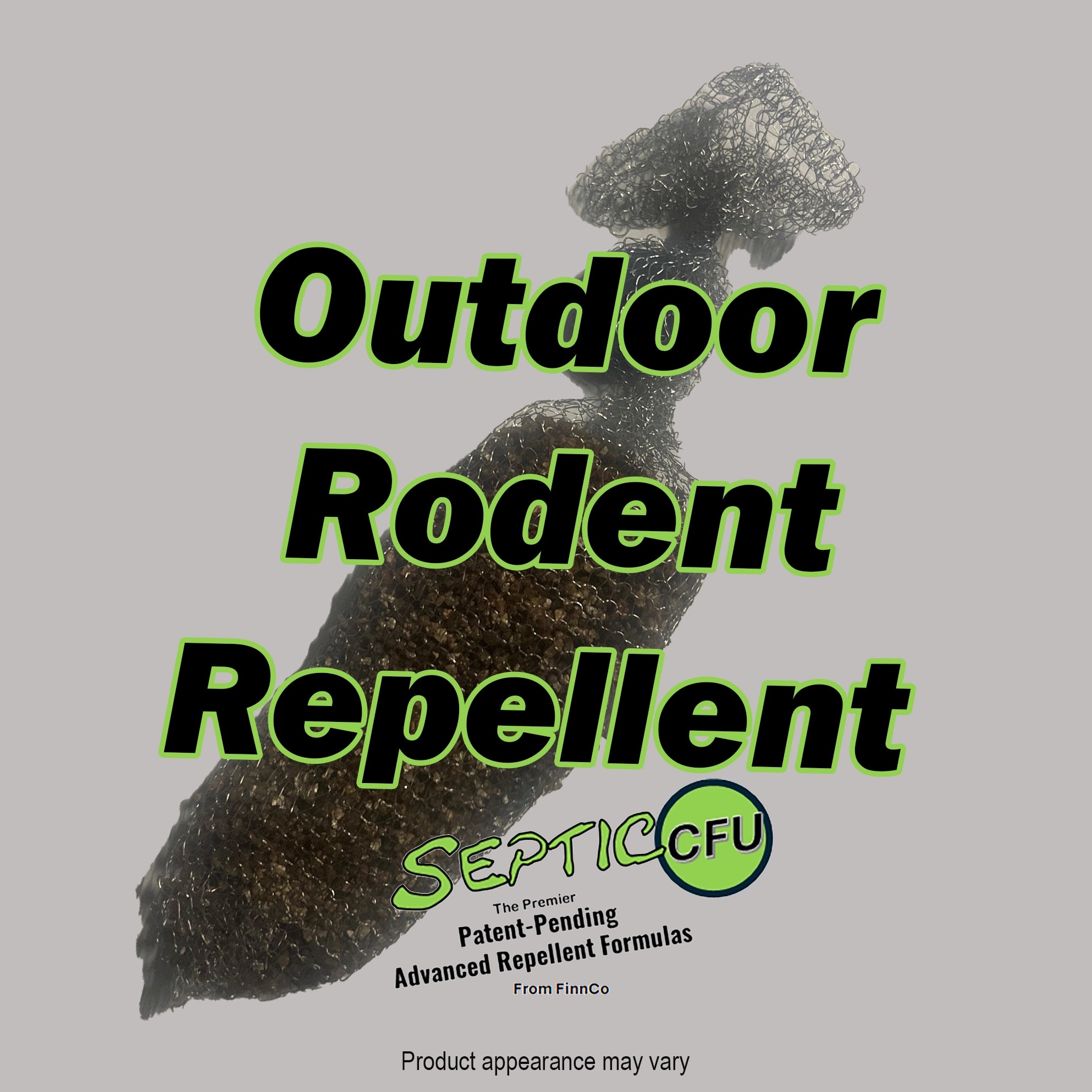 Outdoor Rodent Repellent – FinnCo's SepticCFU Products